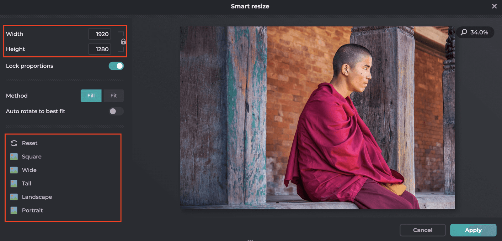 How to Resize an Image in Pixlr? - Pixler App - Learn Free Photo ...